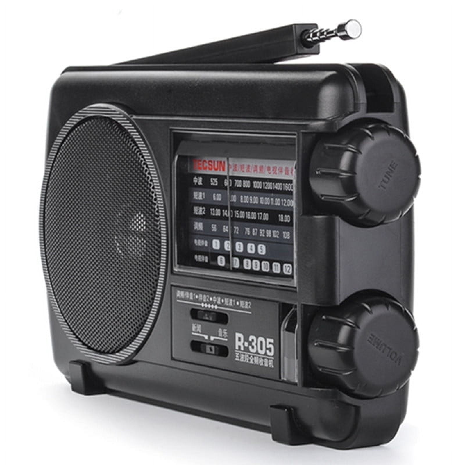 Portable FM Multi-band Radio Portable Player Shortwave Full Pointer ...