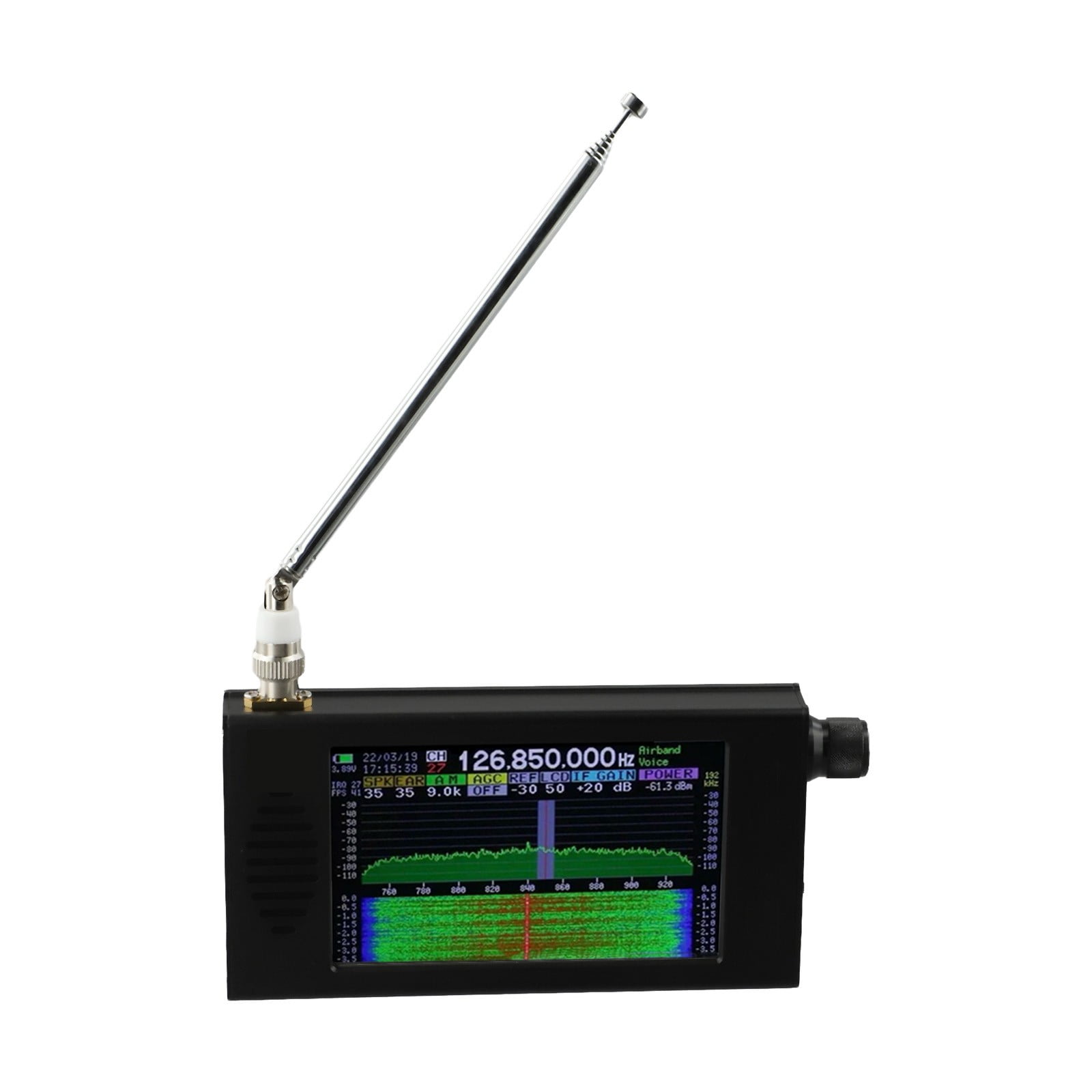 Portable FOR DSP Radio Receiver 4.3 Inch FM/ for MW/SSB/CW Shortwave ...