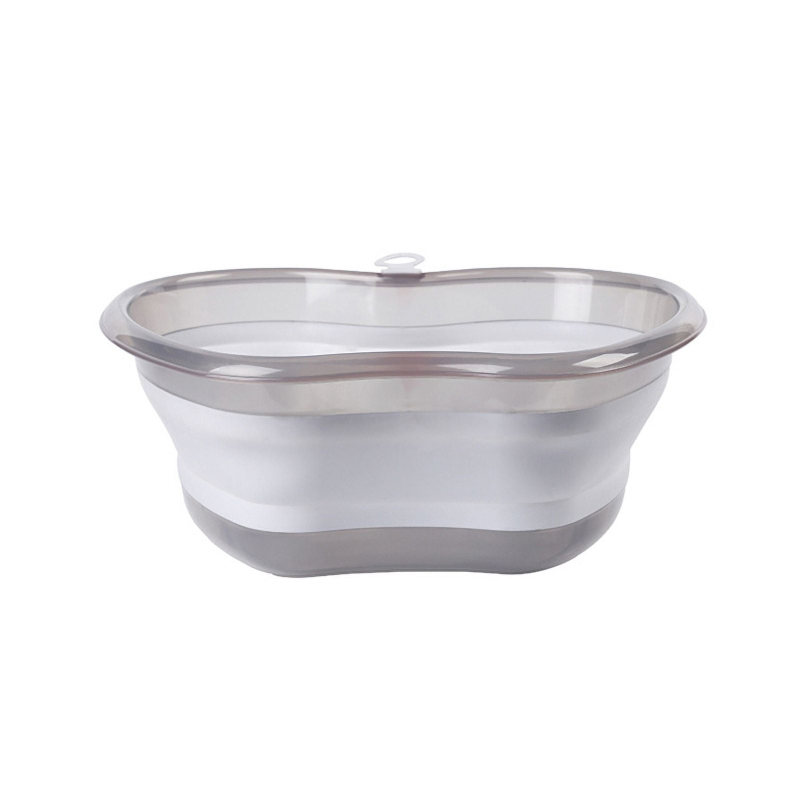 Portable Face Washing Tub Flexible Hanging Hole Laundry Wash Basin ...