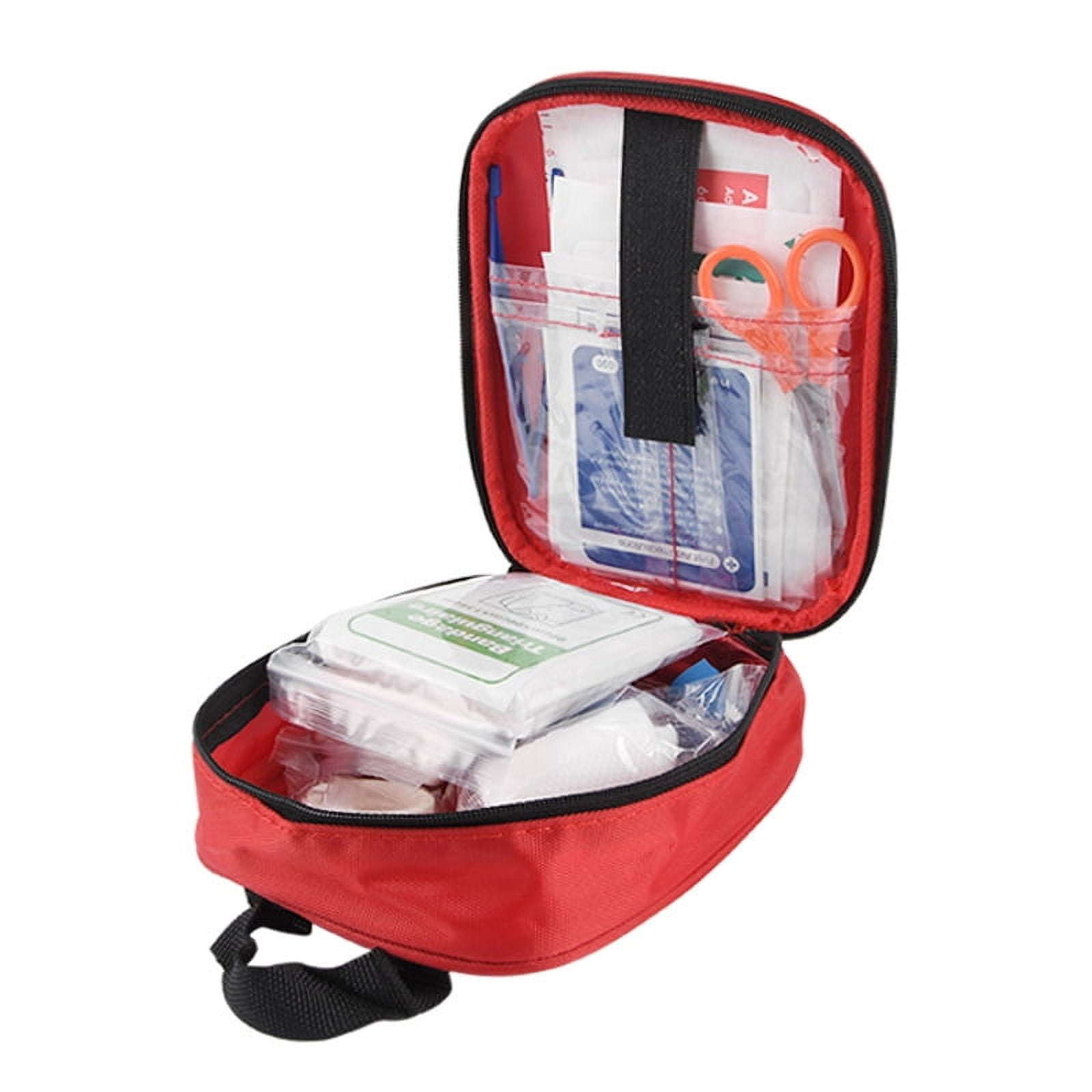 Portable Family First Aid Kit Outdoor Travel Camping Medicine Emergency ...