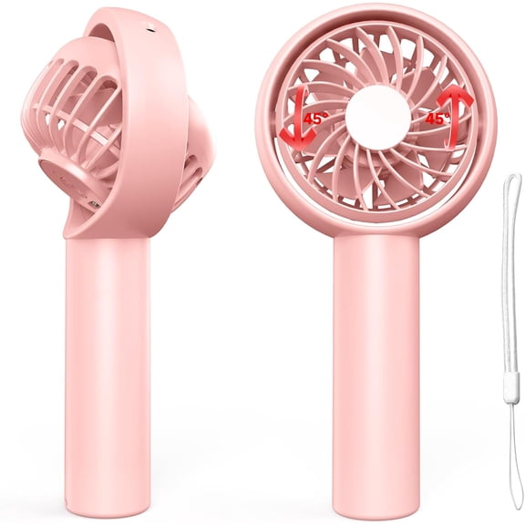 Diveblues Portable Handheld Fan - 4000mAh Rechargeable Turbo Mini Fan ...
