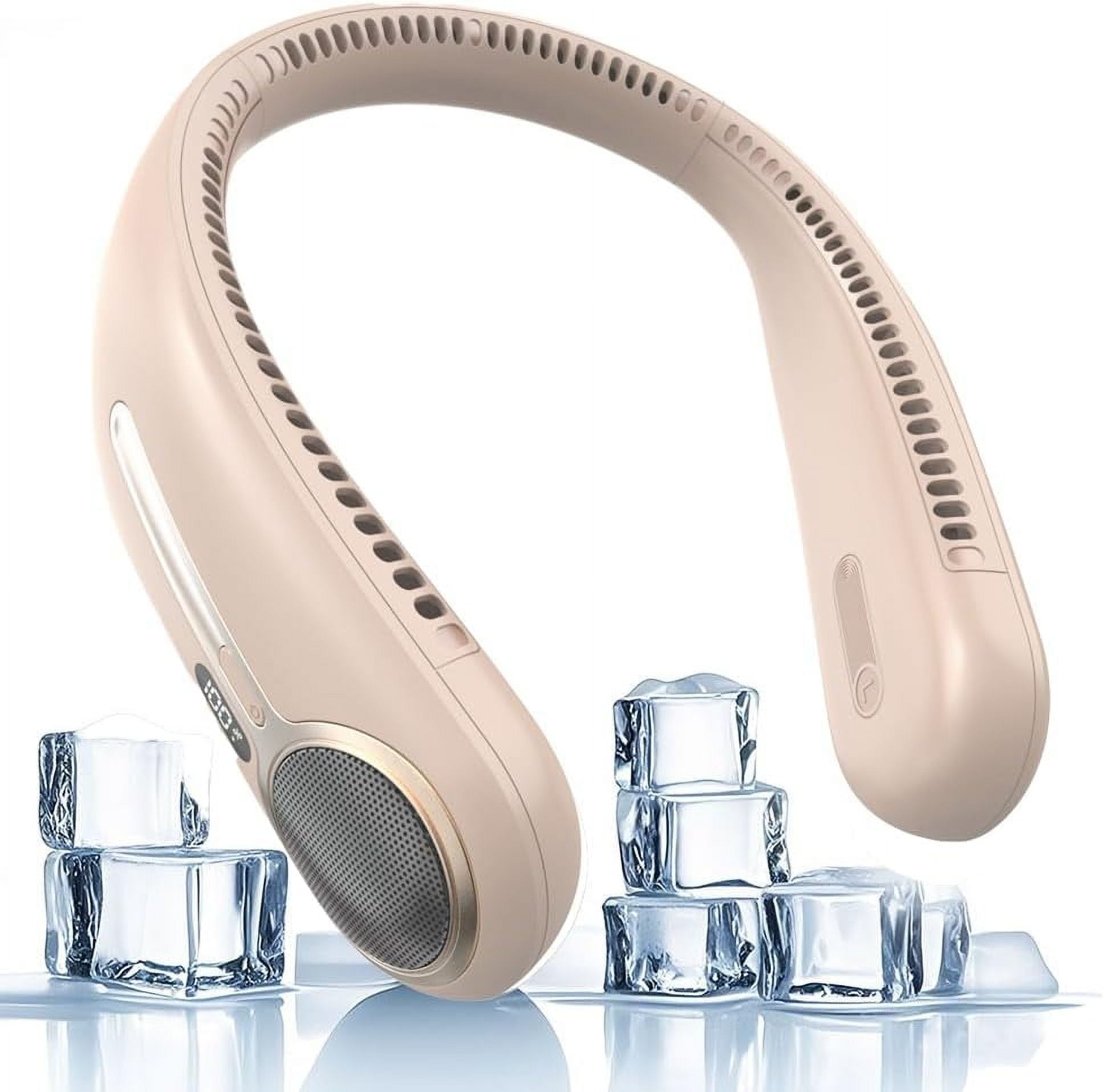 Portable Fan,Hands Personal Wearable Bladeless Fan,6000mAh ,360 ...