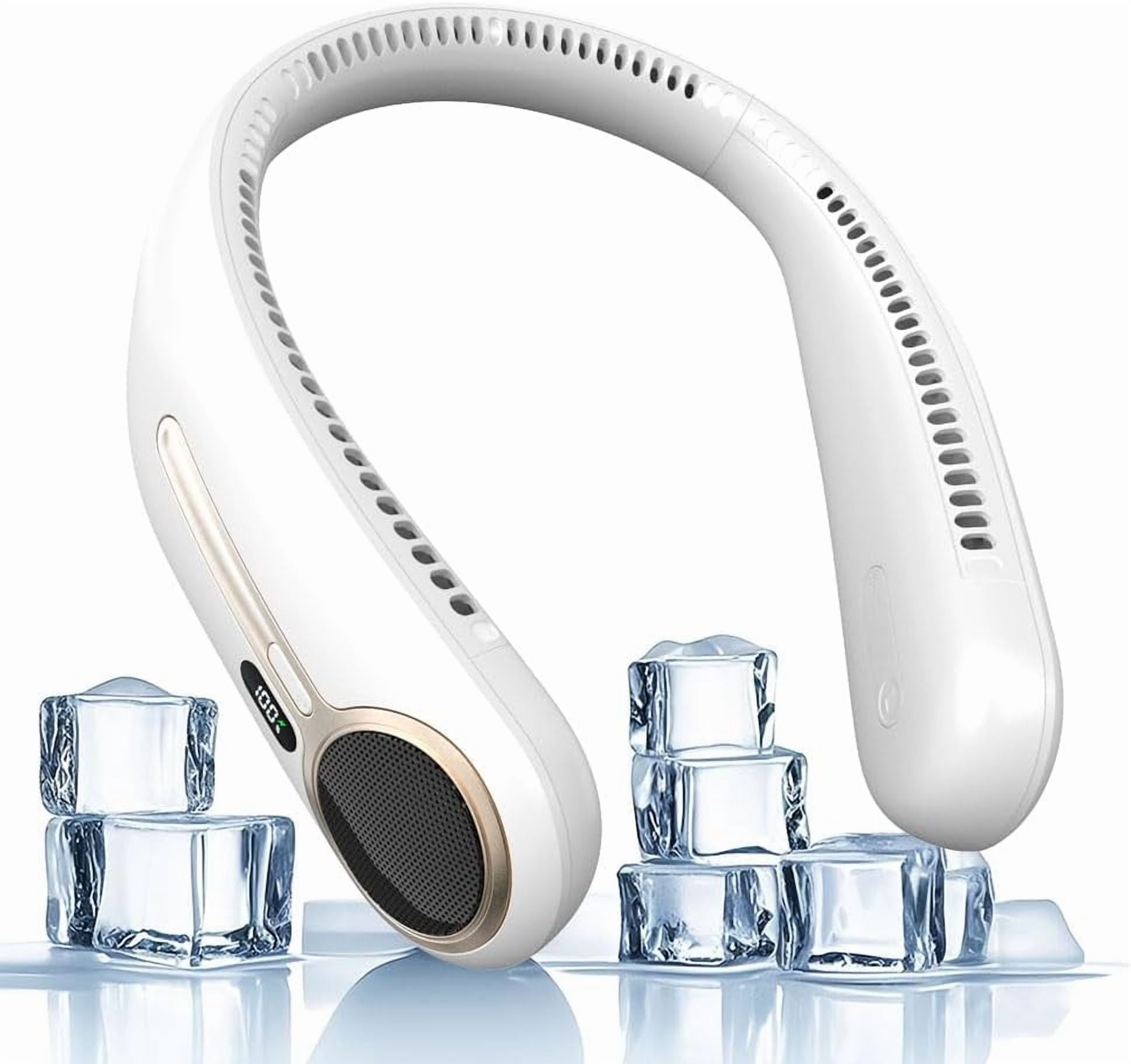 Portable Fan,Hands Personal Wearable Bladeless Fan,6000mAh ,360 ...