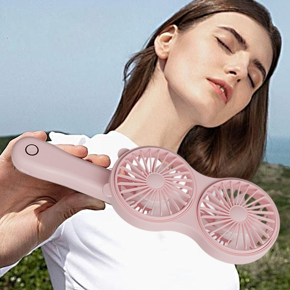 Portable Fan Personal Desktop Fan USB Rechargeable Cooling Device Air ...