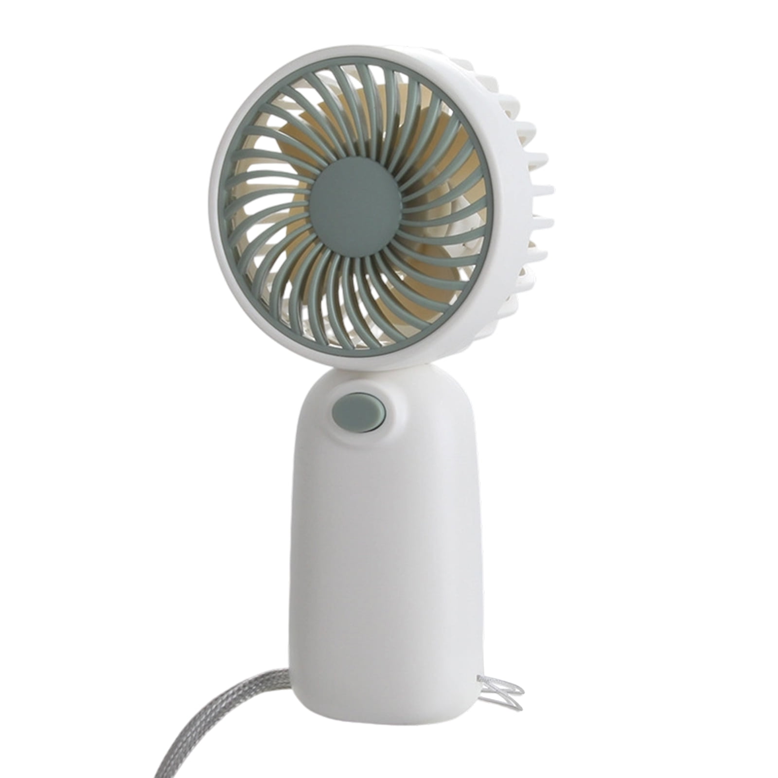 Portable Fan Set Operated Quiet Motor Lightweight Construction With ...