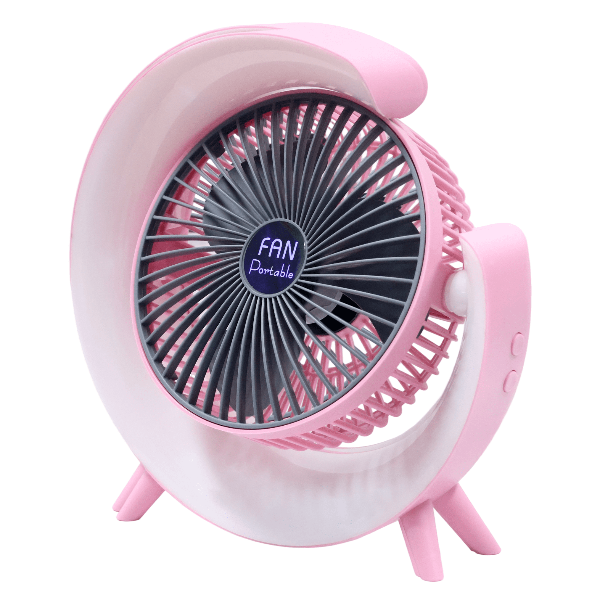 Dowellia Portable Fan, USB Rechargeable, Quiet Desk Fan, 3 Speeds, 5 ...