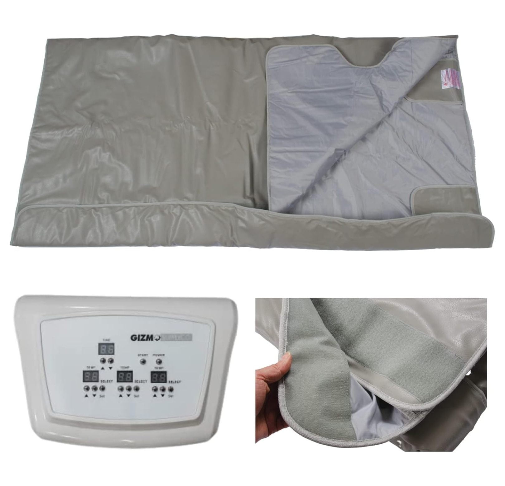 Portable Far Infrared Detox Sauna Blanket Regular (68" x 75") - 3 ...