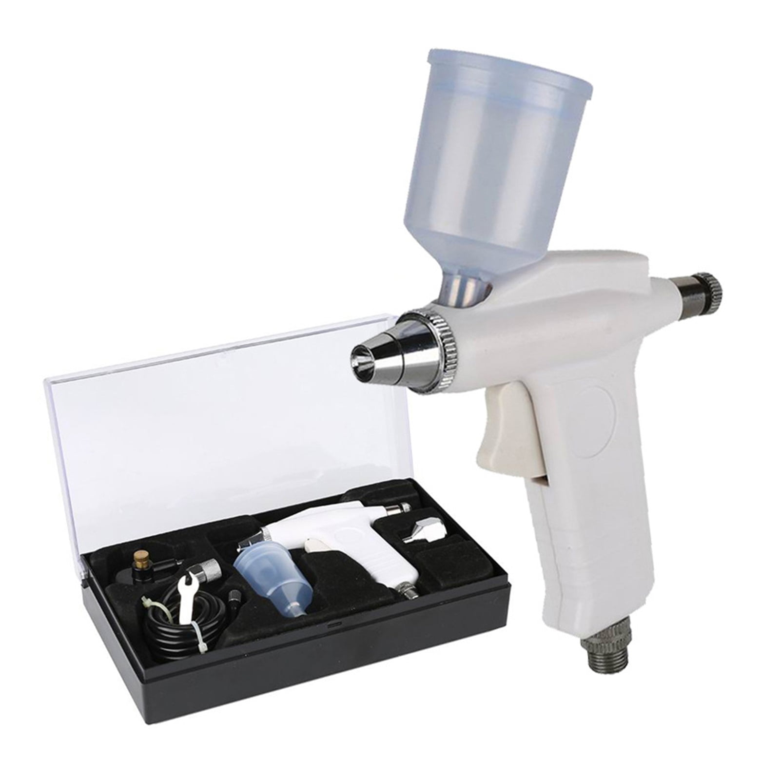 Portable Feed Pneumatic Airbrush Kit Professional Mini Spray Gun Set ...