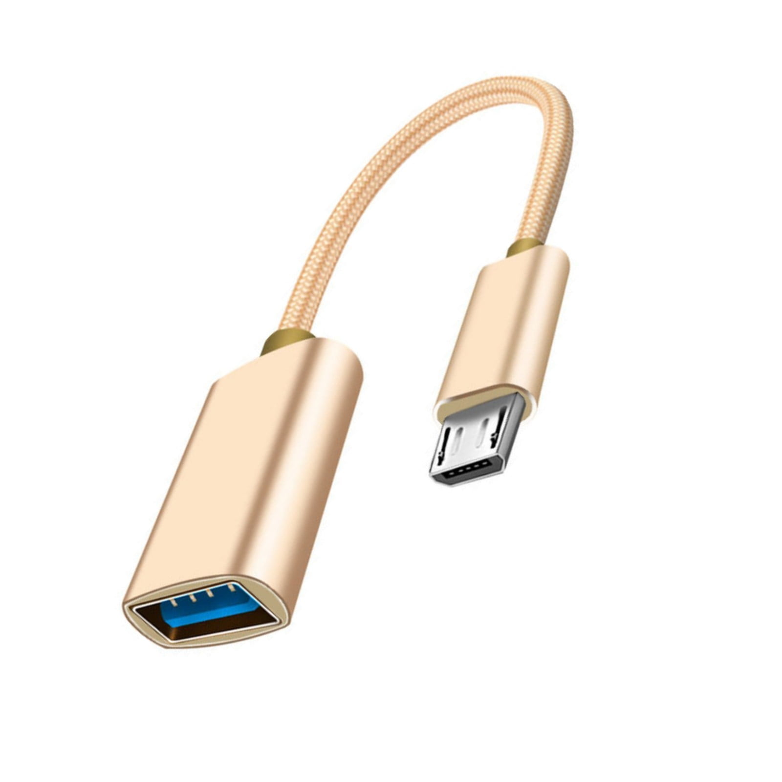 Portable Female USB to Male USB 5Pin/Type C On The Go Adapter Cable ...