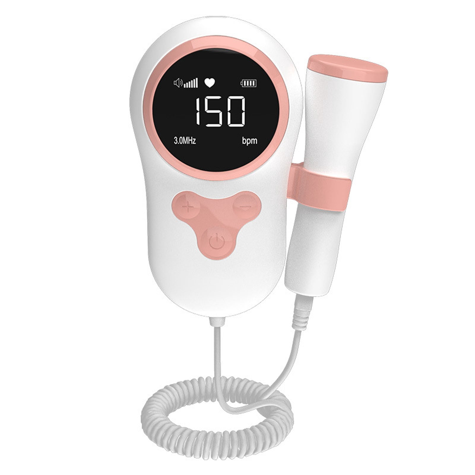 Portable Fetal Heart Portable and Easy to Use At Home, Measure Gauge ...