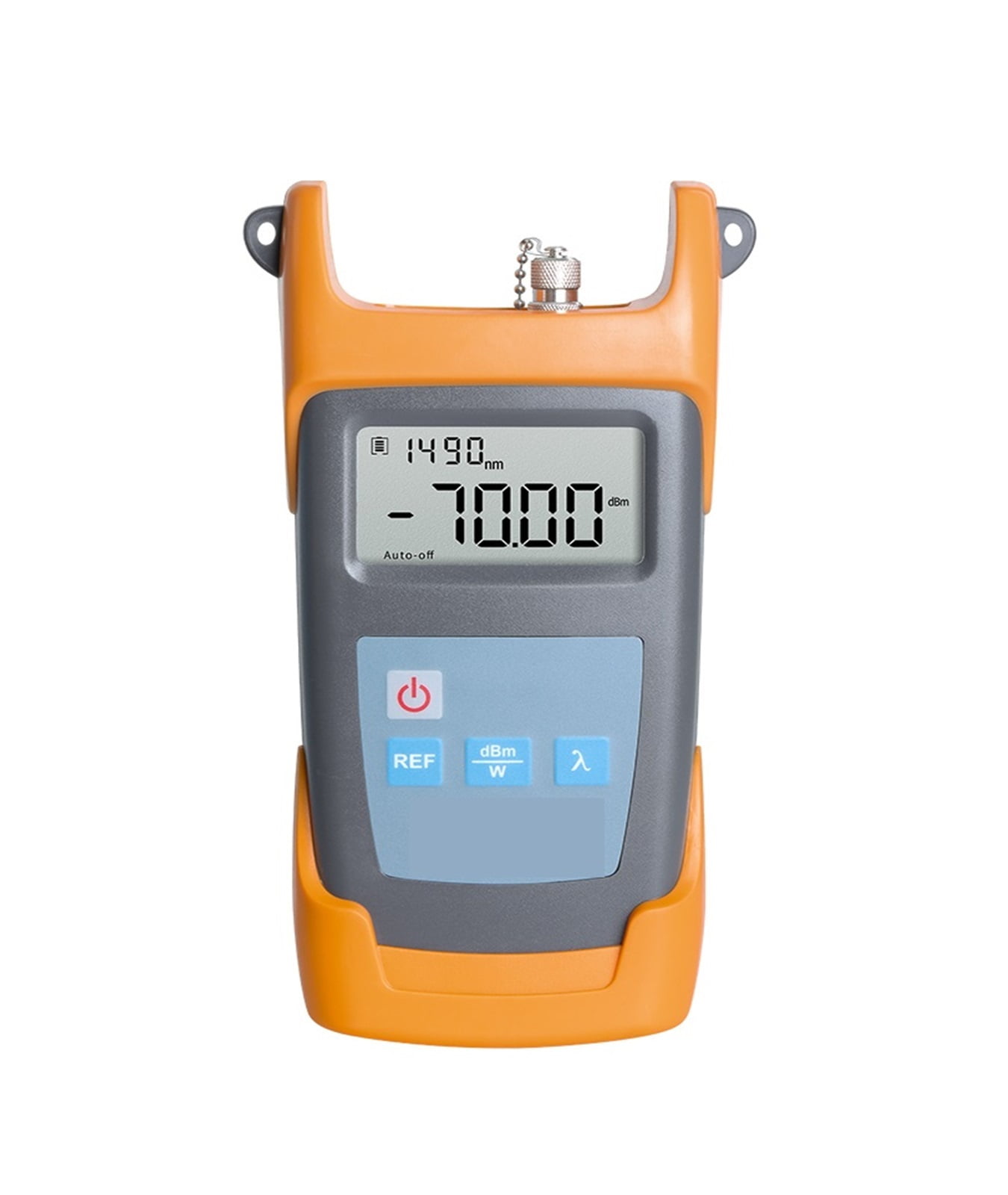 Portable Fiber Optical Power Meter -70~+10dBm For Telecom Fiber Optic ...