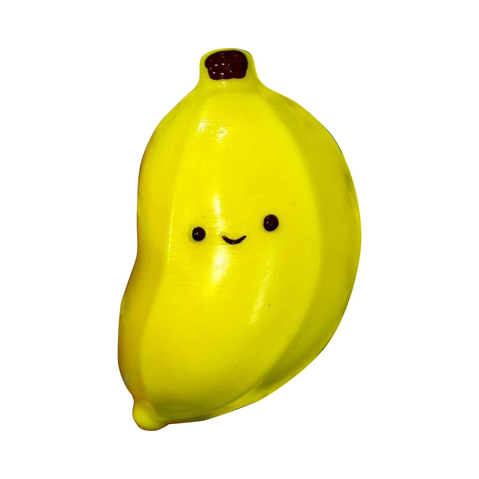 Portable Fidget Squeeze Banana Stress Toy, 4x1x1 Inch Elastic Foam ...