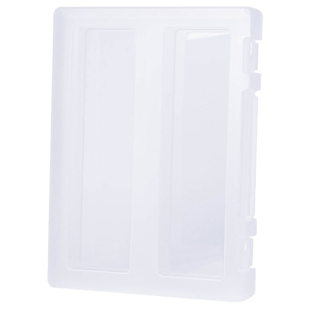 Portable File Box Clear Plastic Organizer Bins Letter Pp - Walmart.com