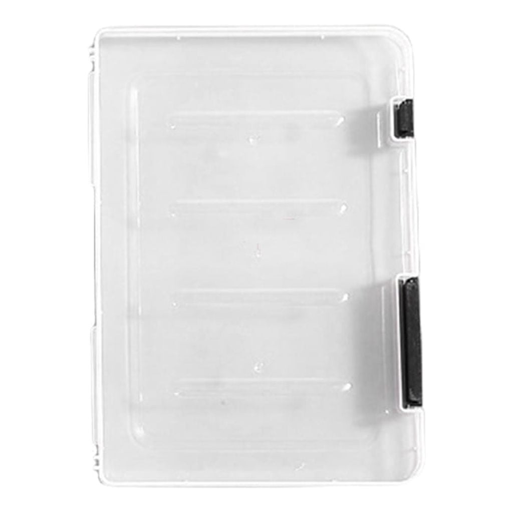Portable File Box Transparent Plastic Box Office Supplies Holder ...