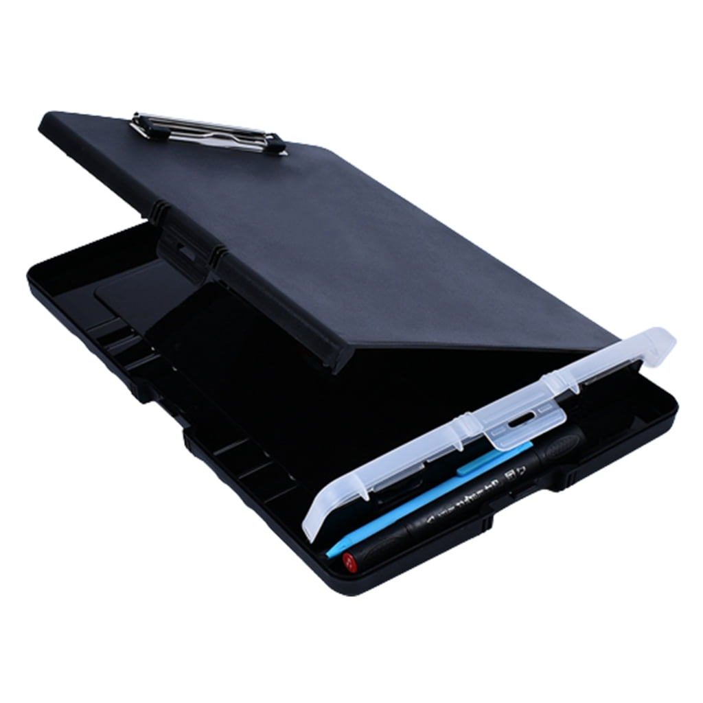 Portable File Case with Clipboard and Pen Box Document File Folder for ...