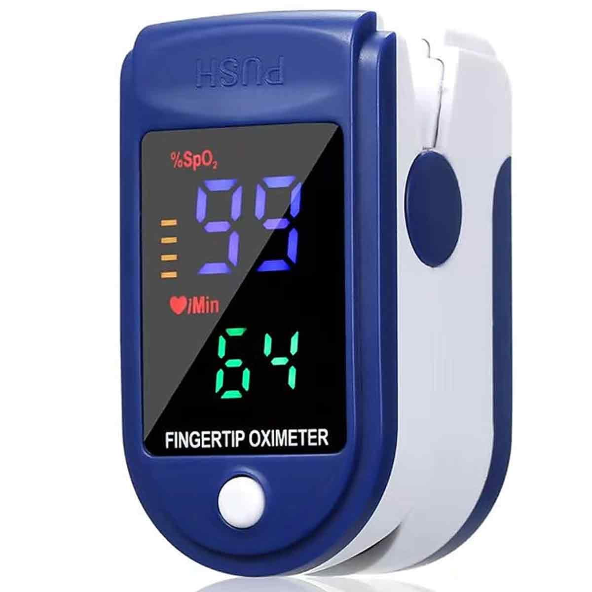 Portable Finger Oximeter Pulse Oximeter Oxygen Monitor SpO-2 Blood ...