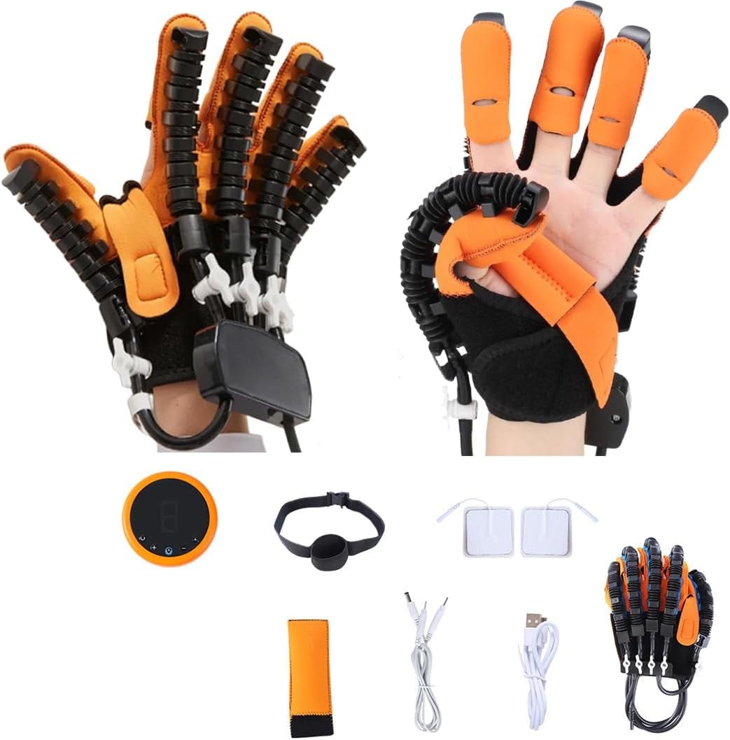 Portable Finger training robot Gloves Stroke Hemiplegia Trainer Finger ...