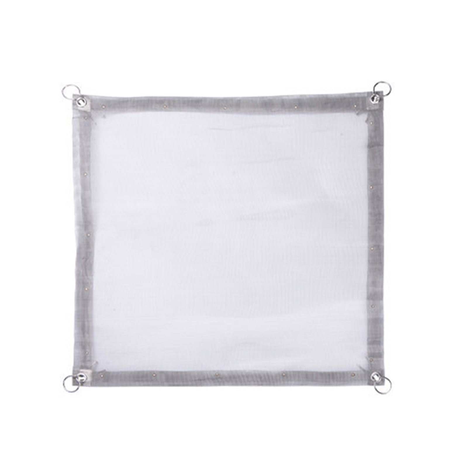 Portable Fire Pit Mesh Heat Resistant Roll Up Design Stainless Steel ...