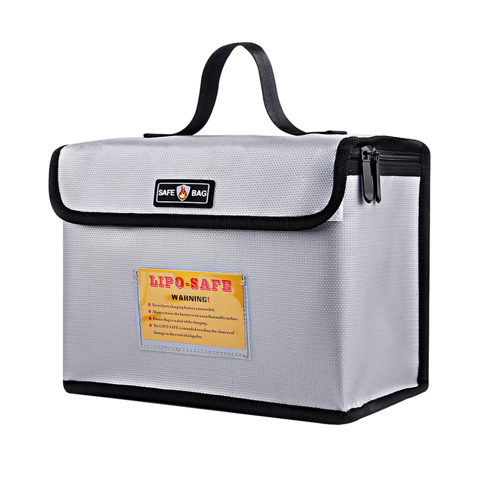 Portable Fireproof Explosionproof Lipo Battery Guard Bag Large Storage ...