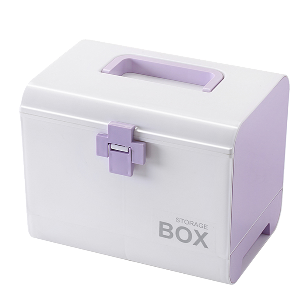 Raindrops Medication Case Pill Box Purple 1PC Storage for Household ...