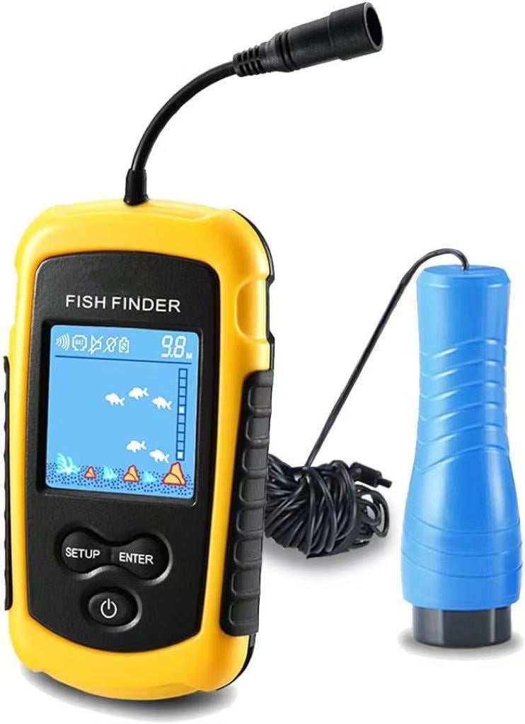 Portable Fish Finder Kayak Sonar Handheld Fish Finders Ice Fishing ...
