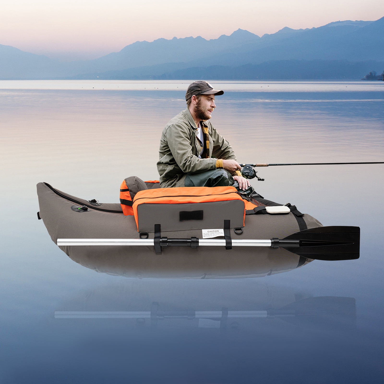 Portable Fishing Float Tube – Inflatable, Lightweight, Ergonomic Design ...