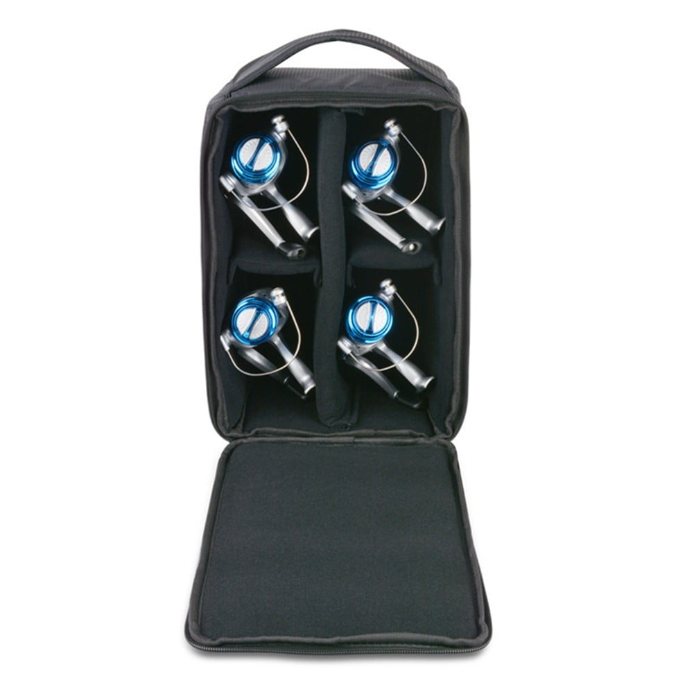 Portable Fishing Reel Case for Bait Casting Fly Fish Raft Reels Water ...