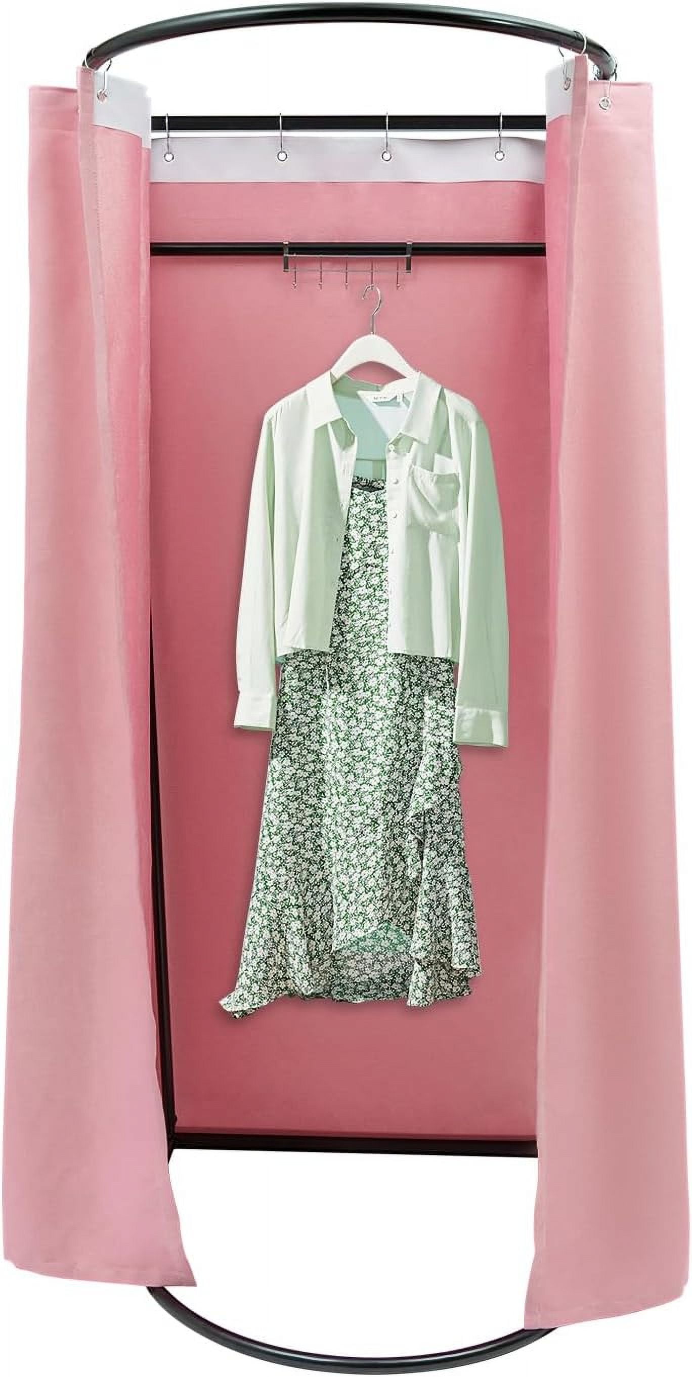 Portable Fitting Room with Shading Curtain,Modern Clothing Store ...