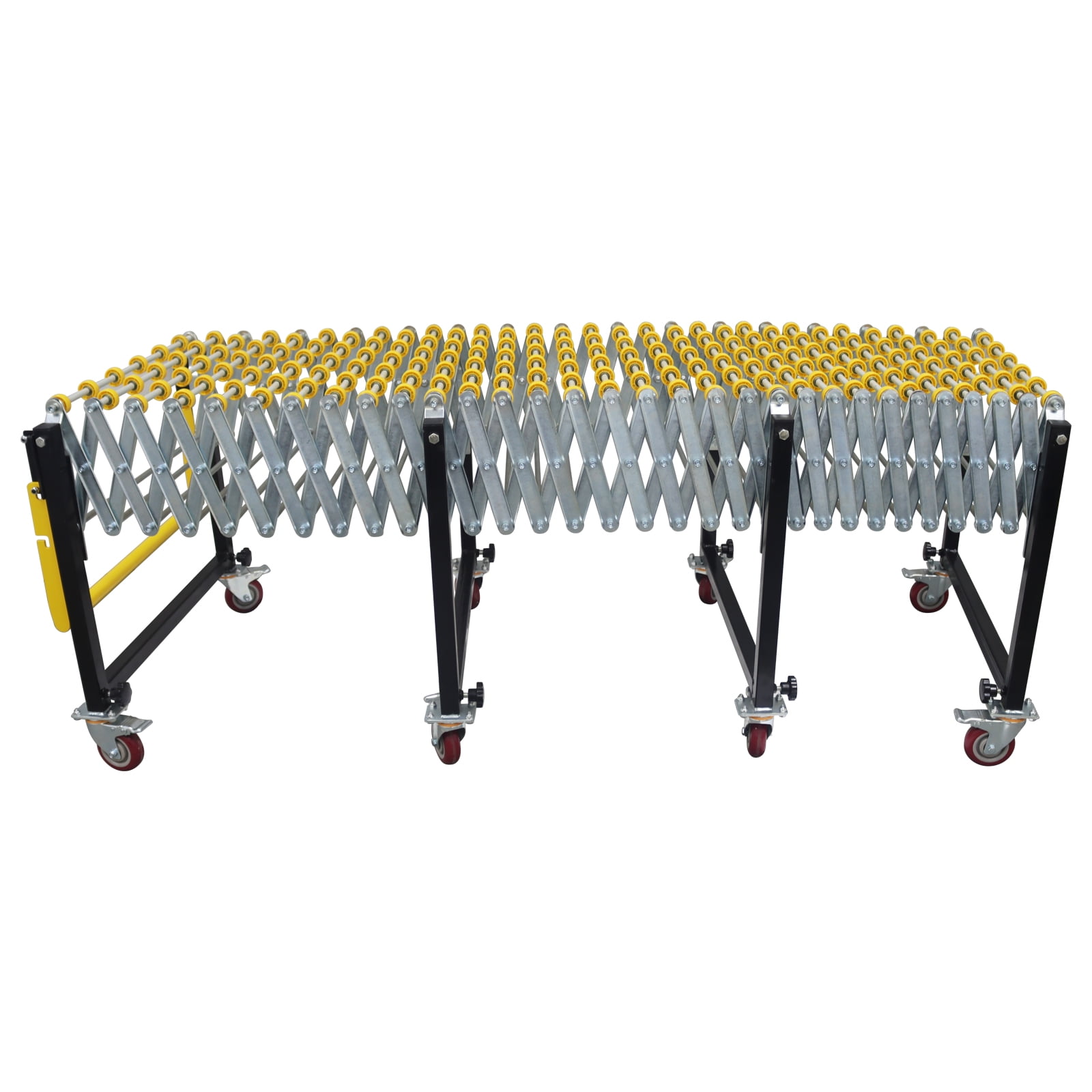 Portable Flexible Expandable Conveyor ABS Skate Wheel Rolling Conveyor ...