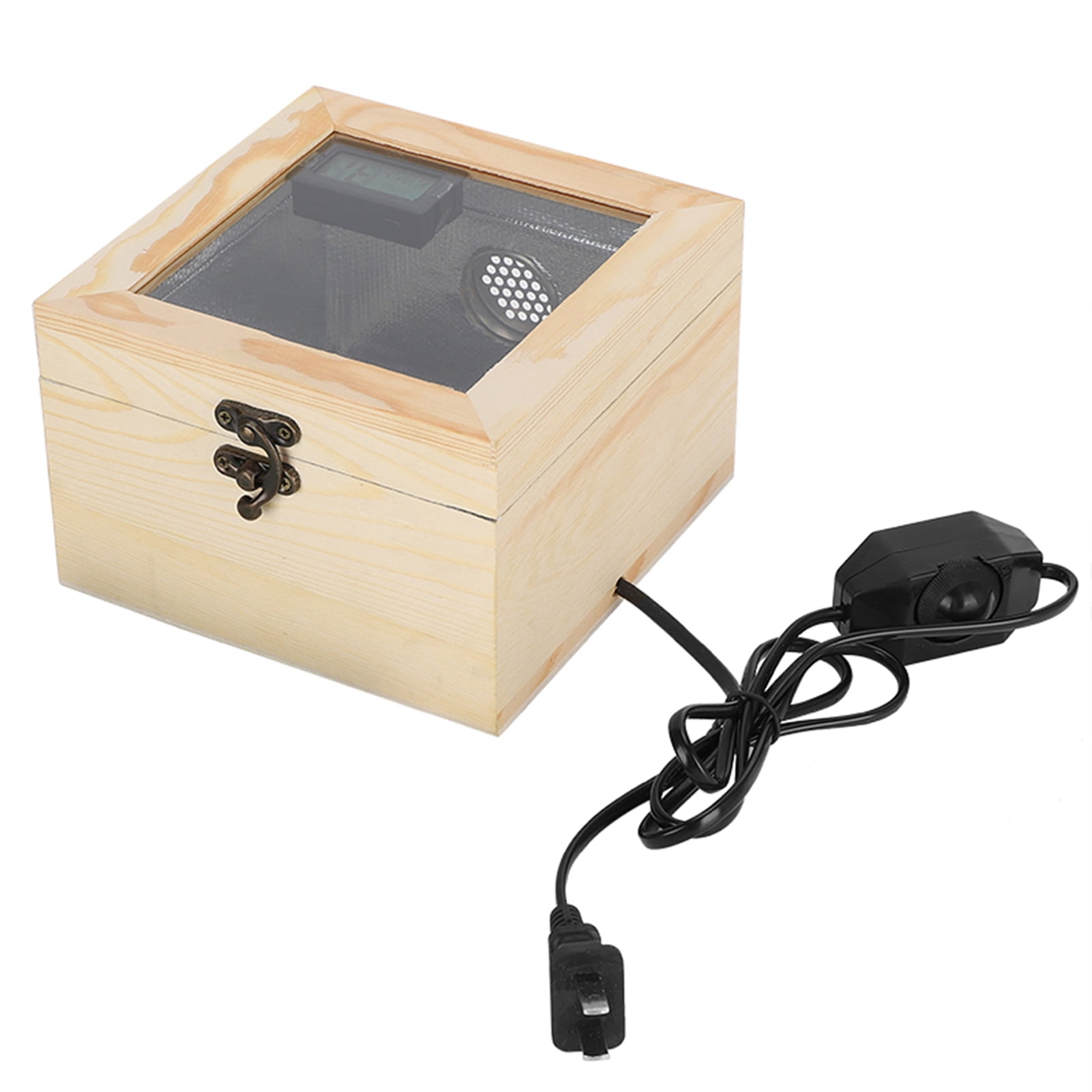 Portable Flip Bird Breeding Box Wood Parrot Warm Incubator Bird Cage CN ...