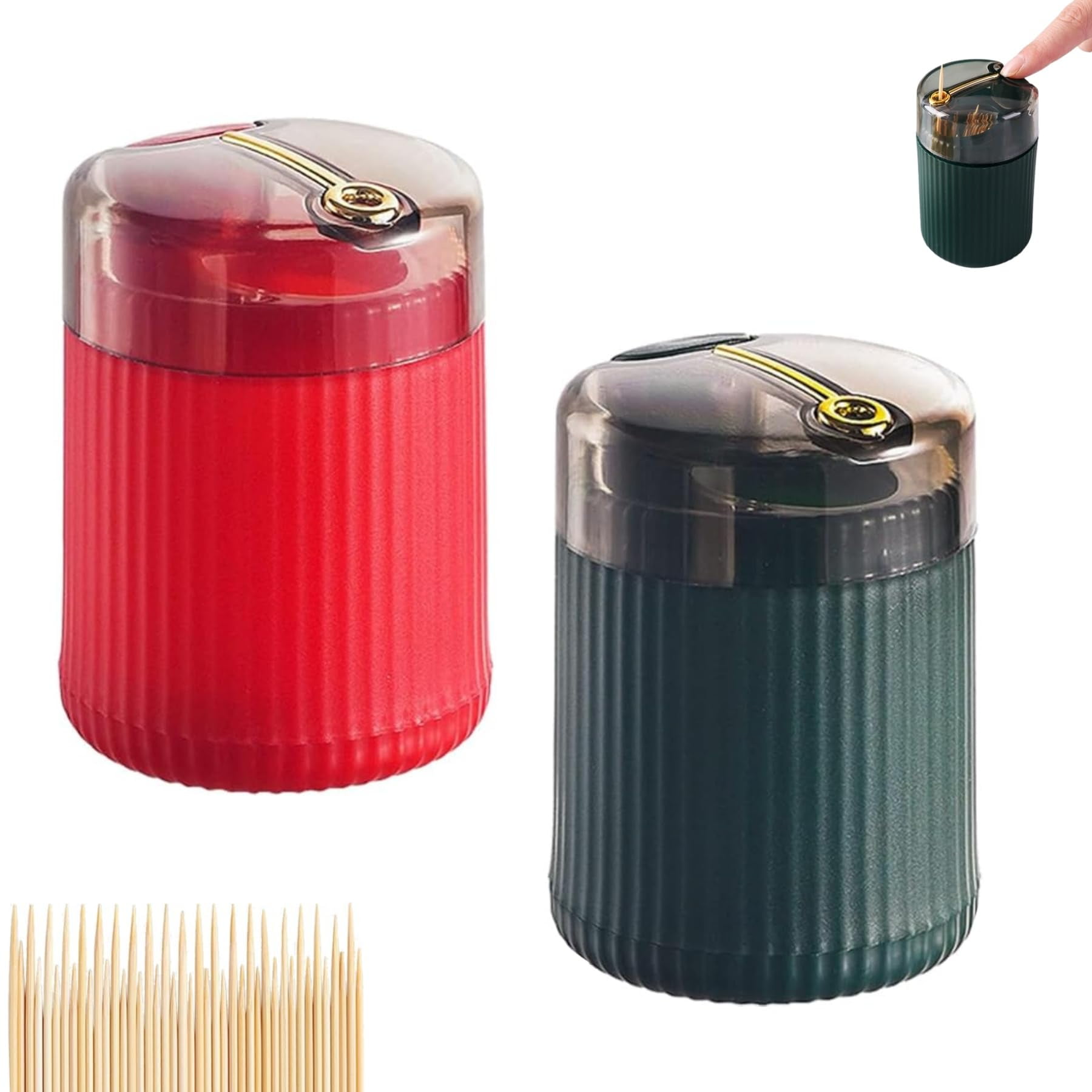 Portable Floss Dispenser with 100 Pcs Dental Floss, Dental Floss ...