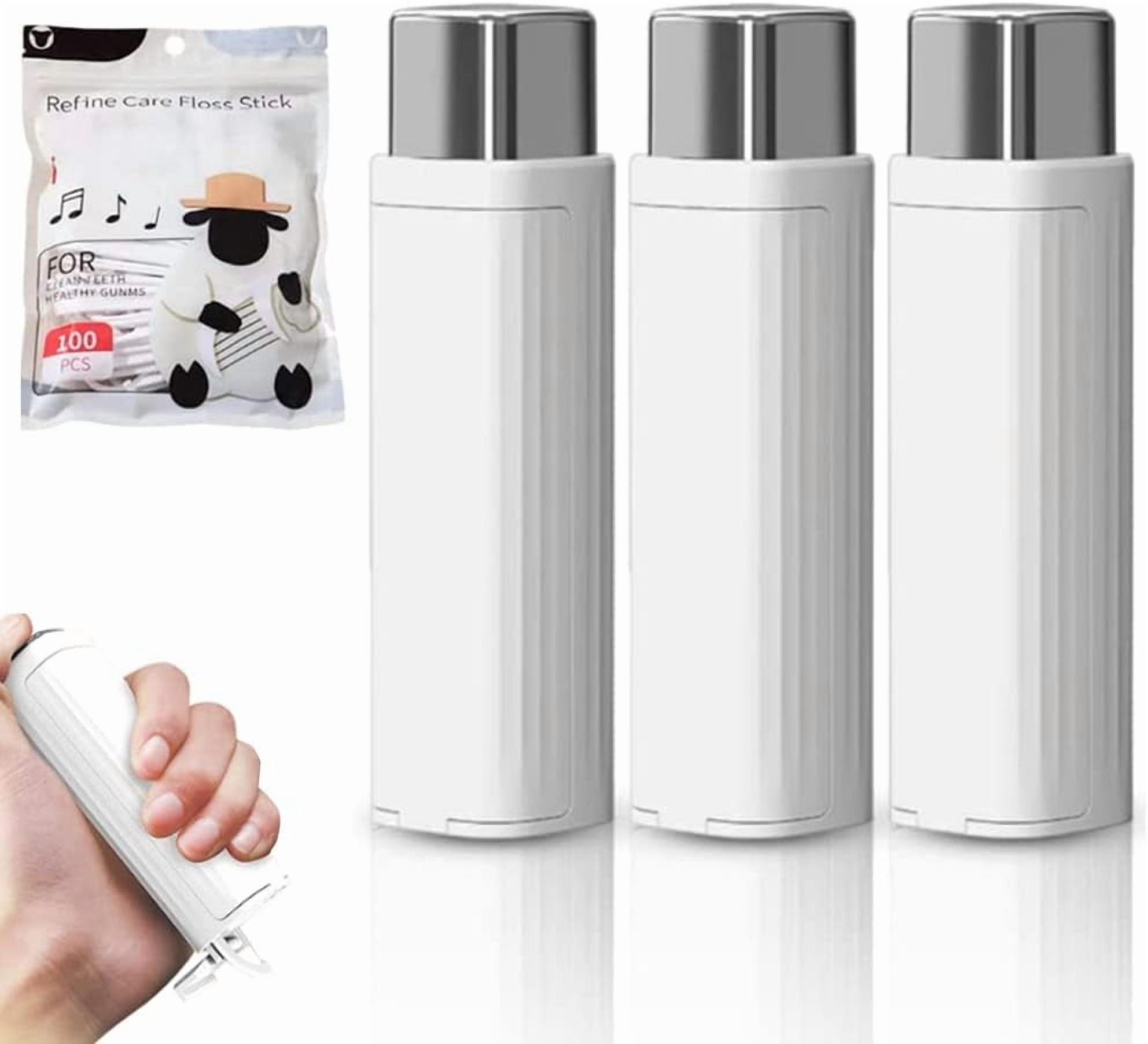 Portable Floss Dispenser with 100 Pcs Dental Floss, Dental Floss ...