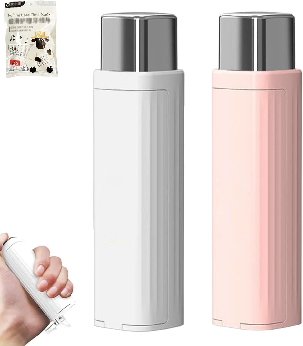 Portable Floss Dispenser, Automatic Dental Floss Pick Case, Floss ...