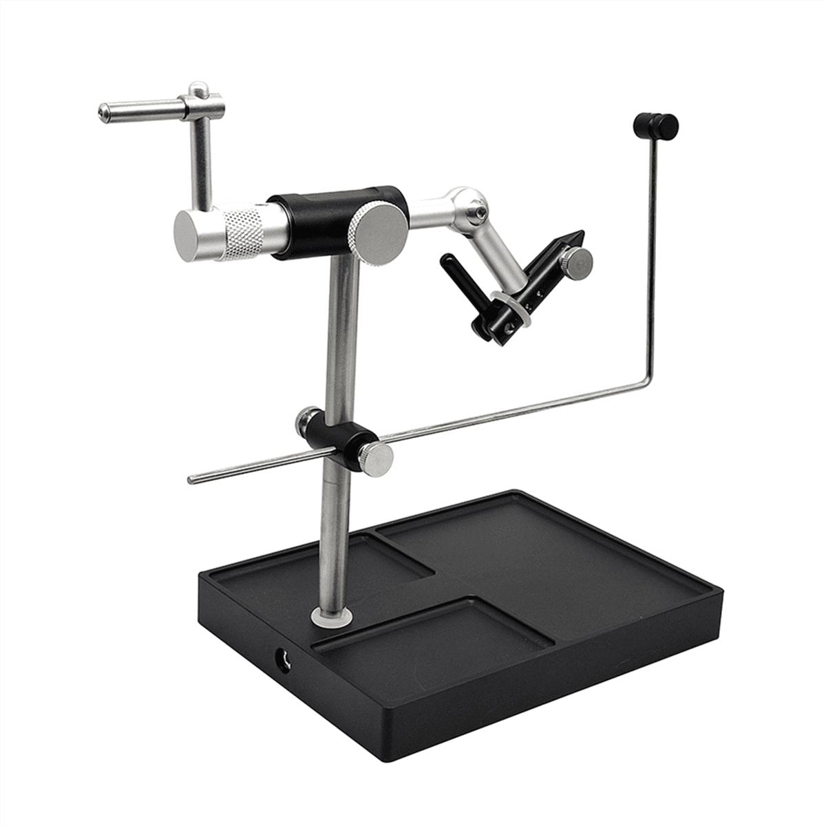 Portable Fly Tying Vise Tool Fly Vise Fishing Hook Rotary Fly Gears 360 ...