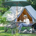 Free Shipping! Portable Foldable Camping Picnic Table Set - Walmart.com ...