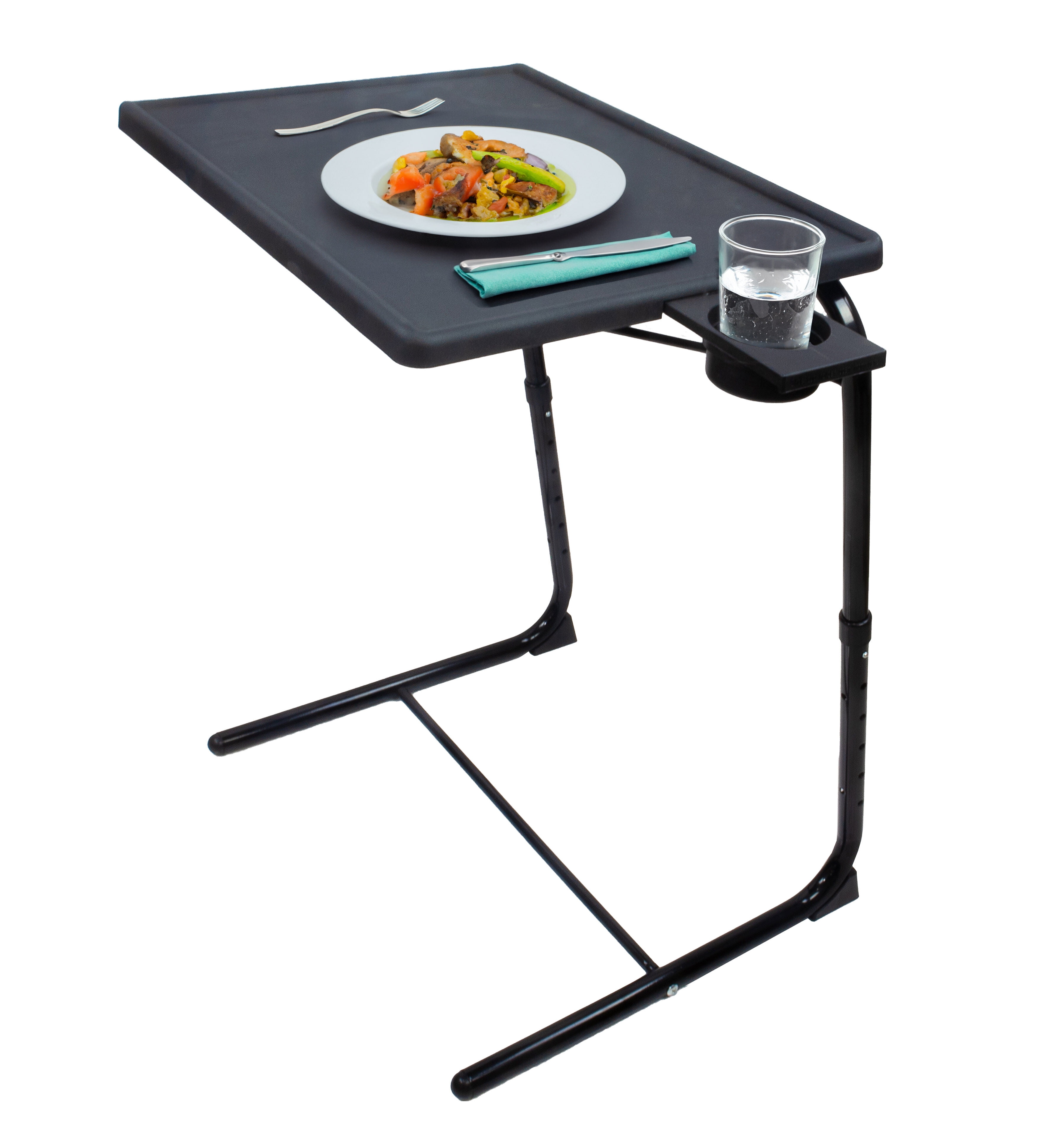 Portable Foldable Comfortable TV Tray Table Deluxe - Laptop, Eating ...