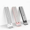 Portable Foldable Computer Laptop Stand - Pink - Walmart.com