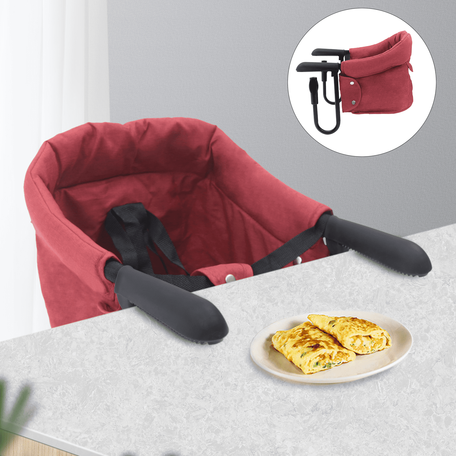 Portable Foldable Feeding Booster for 0-2 Years Old Babies and Toddlers ...