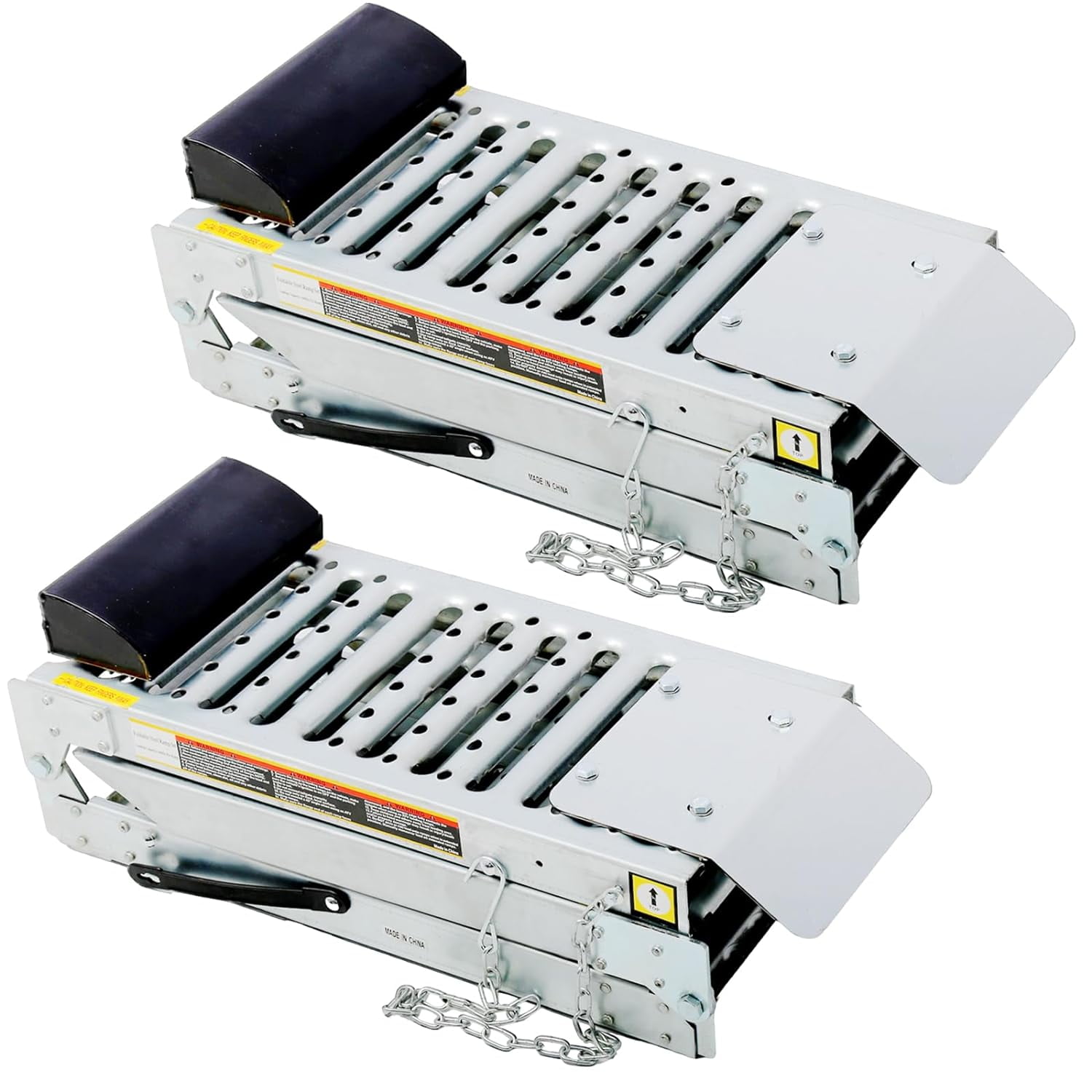 Portable Foldable Ferruginous Lightweight Car Ramp, with Sturdy Buckle ...