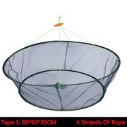 Pro Cast Net Fishing Mesh Saltwater Bait Drawstring Catch,6ft/8ft/12ft ...