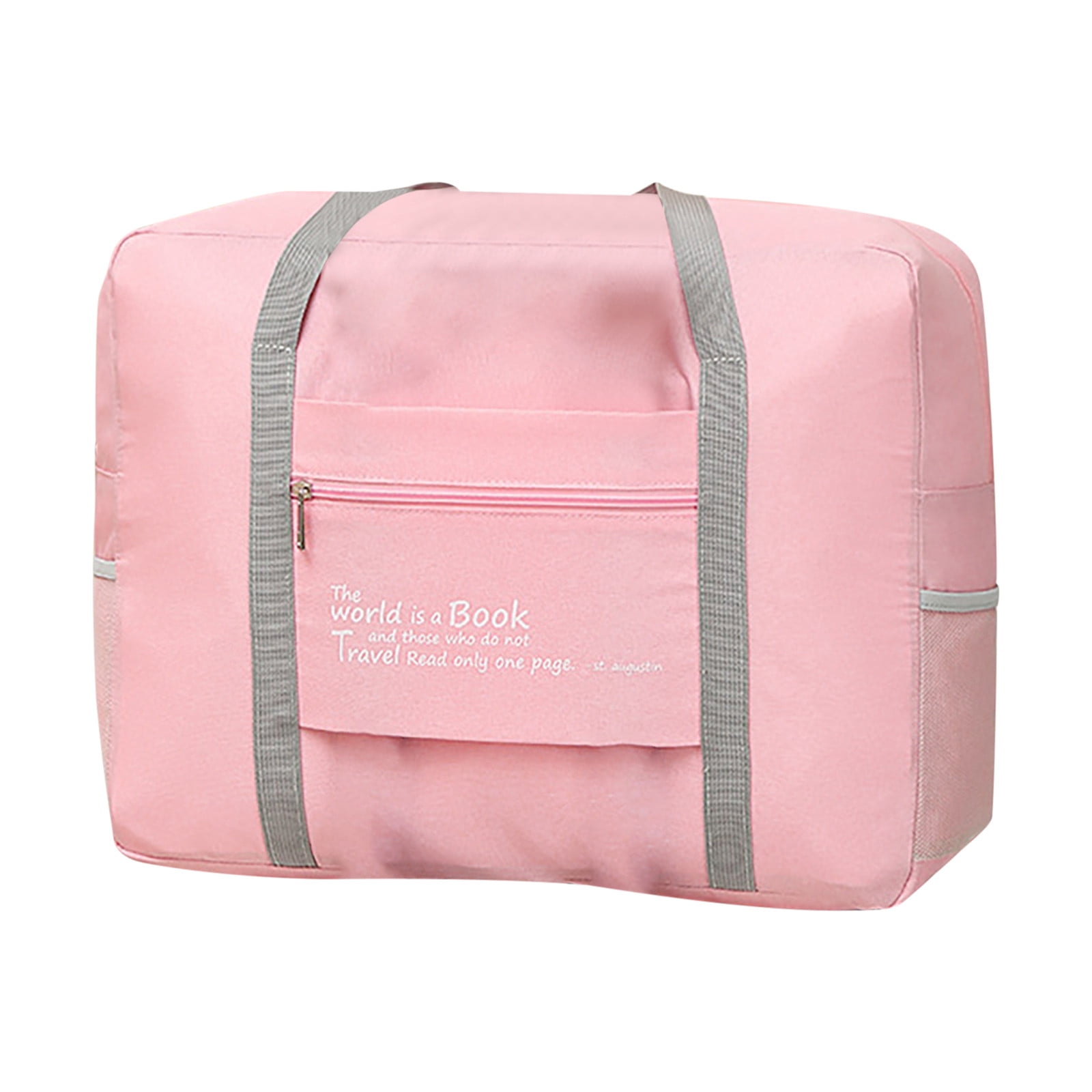 Portable Foldable Luggage Bag, Large Capacity Travel Trolley Bag ...