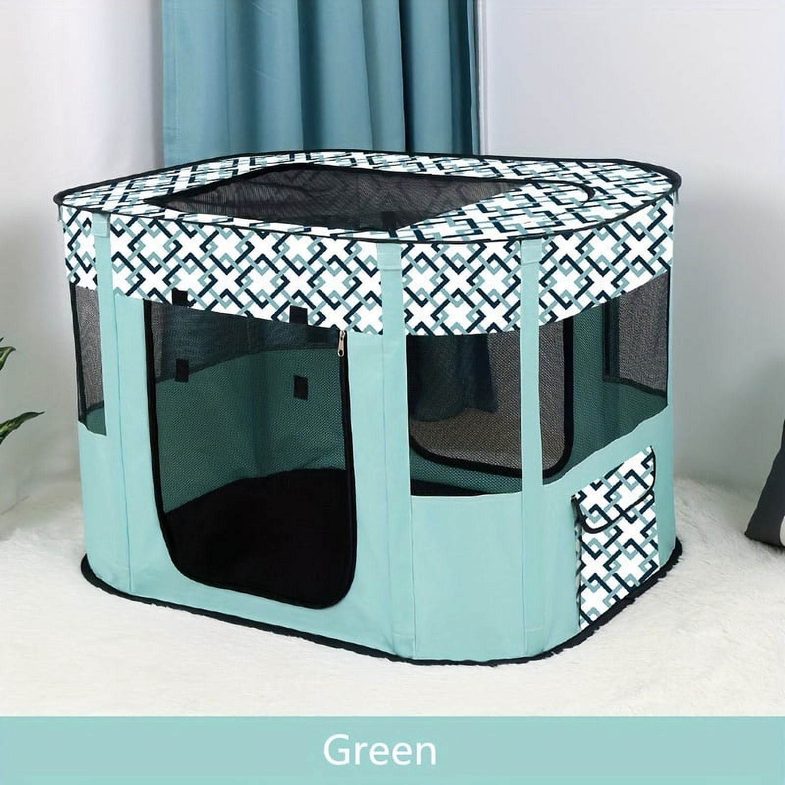 Portable Foldable Pet Playpen - Durable Safe Haven for Dogs, Cats ...