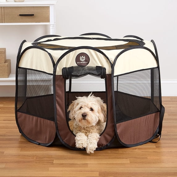 Portable Pet Playpen - Indoor/Outdoor Use with Carry Bag - Walmart.com