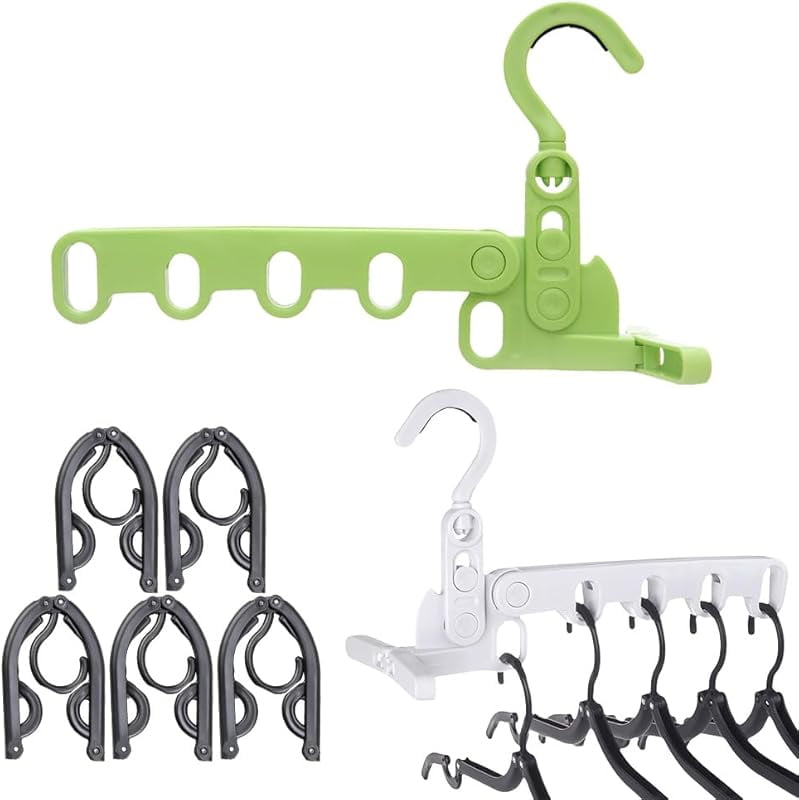 Portable Foldable Travel Clothes Hanger, 2024 New Folding Clothes ...