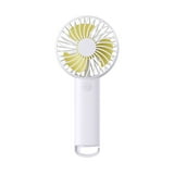 Portable Foldable USB Handheld Fan with LED Display, 5-Speed Quiet ...