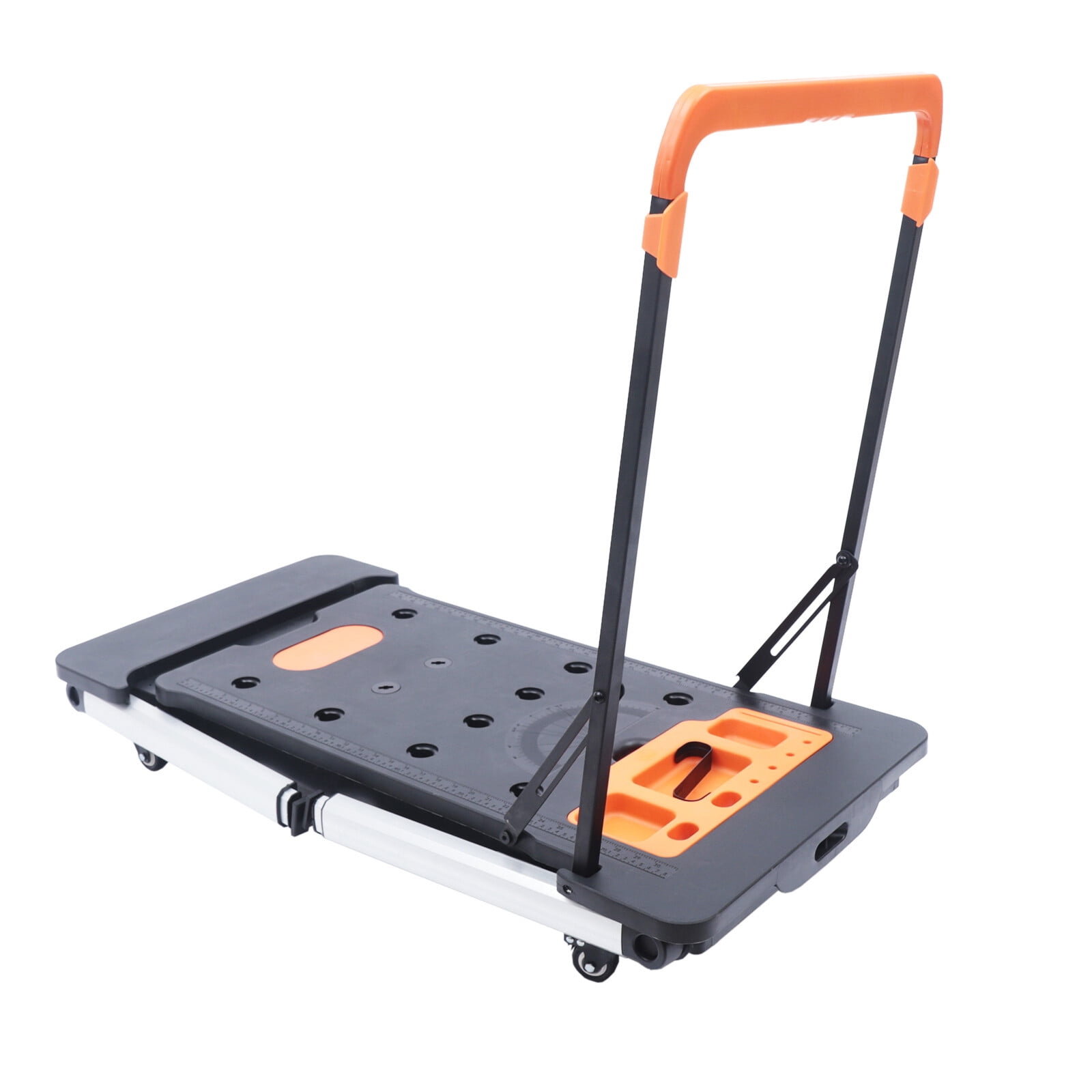 Portable Folding 7-in-1 Work Table, 550lbs Capacity Adjustable Height ...
