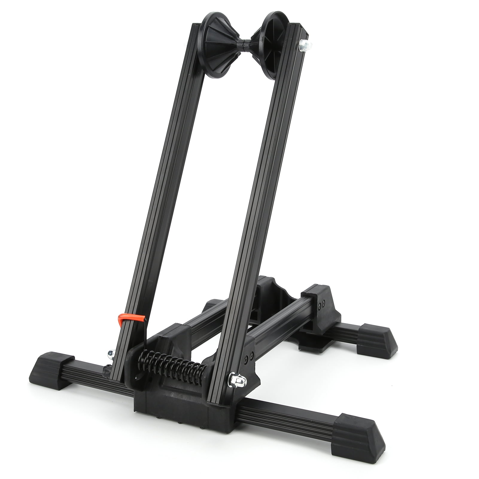 Portable Folding Bike Stand - Ground Parking Holder and Storage Rack ...