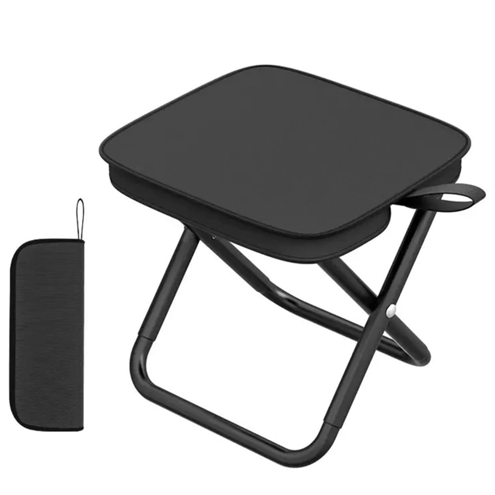 Portable Folding Camping Stool - Lightweight Folding Stool Chair ...