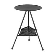 SunnyFeel Aluminum Folding Camping Table, 18 Inch Side Table Small ...