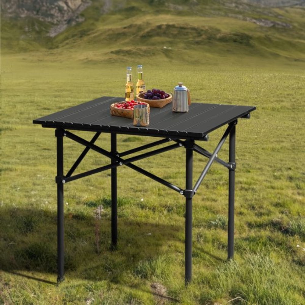 Portable Folding Camping Table for 2-4 Persons, Ultralight Collapsible ...